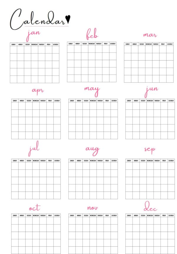 7 FREE Printables For A More Organized Pregnancy - Damn Good Mom