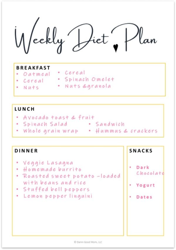 7 Free Printables For A More Organized Pregnancy Damn Good Mom