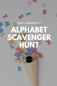 A FREE + Fun Alphabet Scavenger Hunt for Toddlers - Damn Good Mom