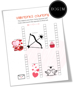 Valentine's Day Printables for Early Learners - Damn Good Mom